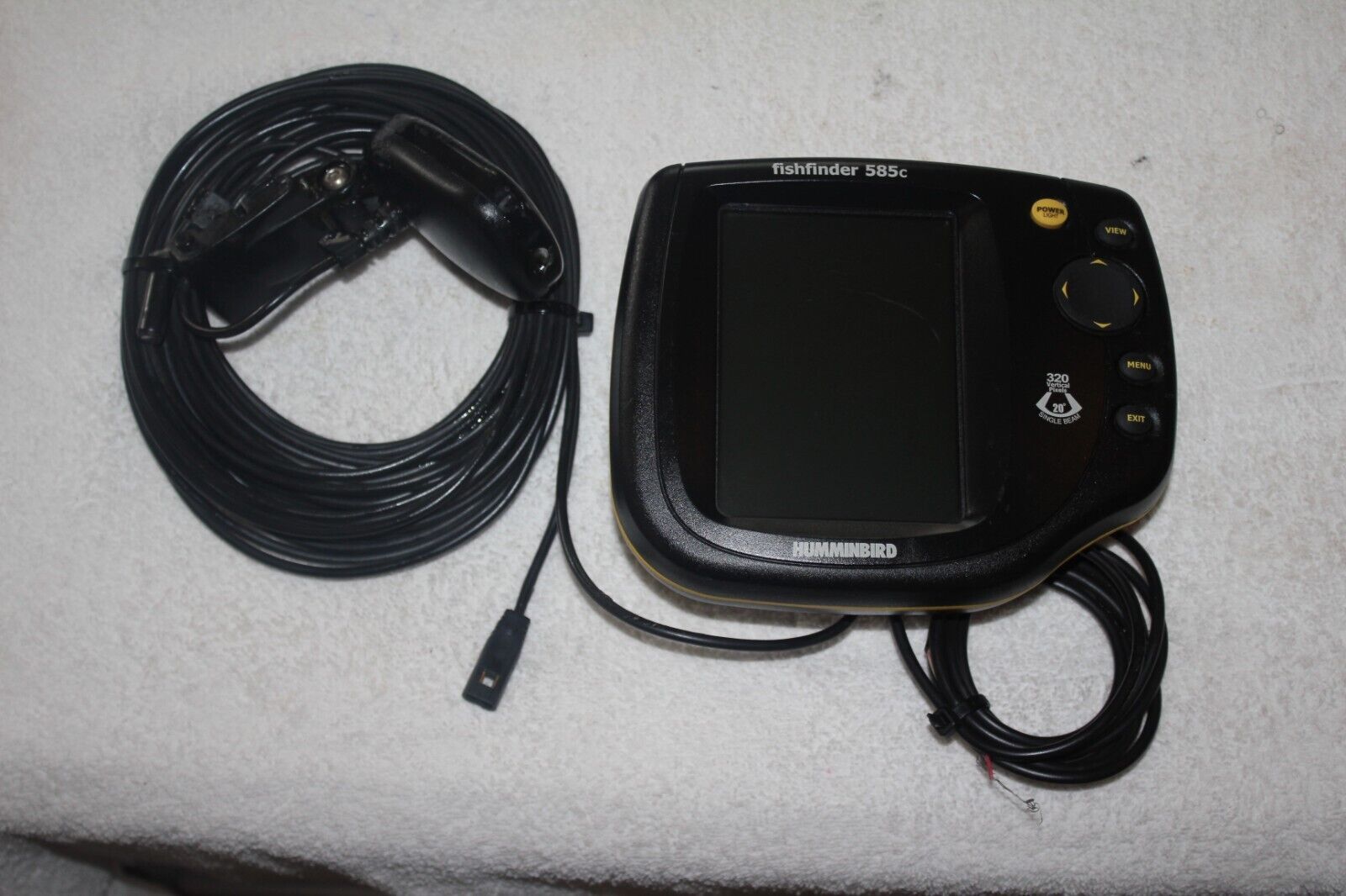 Humminbird FishFinder Fish Finder 585C FF 585 with Transducer oct22 #C ...