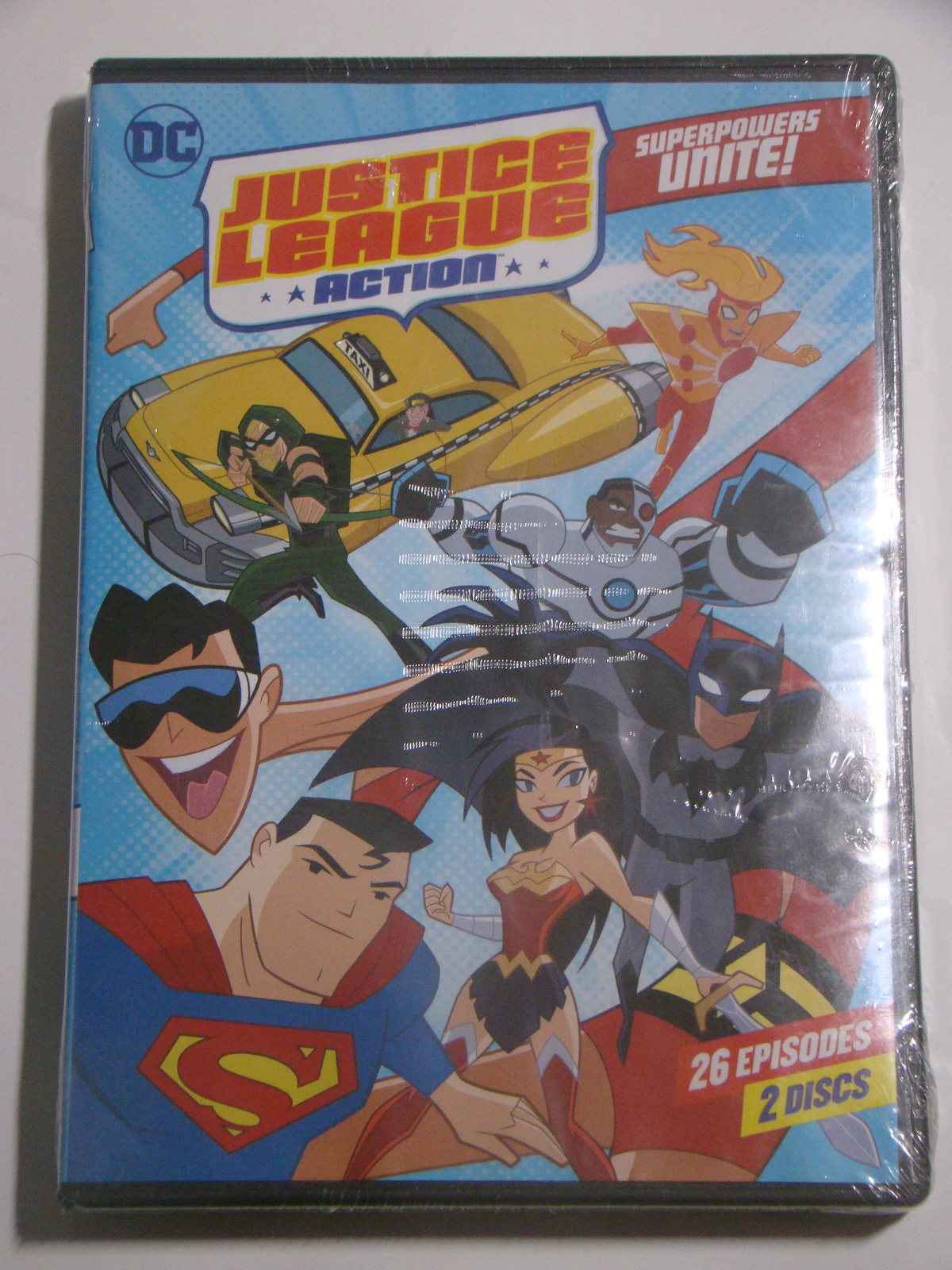 DC - JUSTICE LEAGUE ACTION - SUPERPOWERS UNITE! - 26 EPISODES 2 DISCS ...