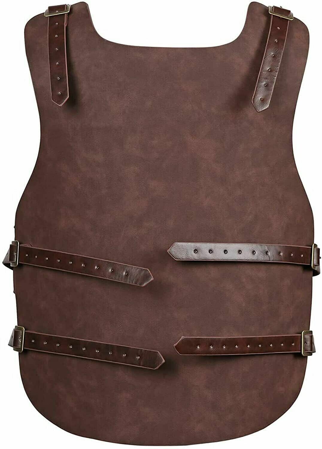 Medieval Real Leather Chest Armor Jacket Ancient Cosplay Costume Armor ...