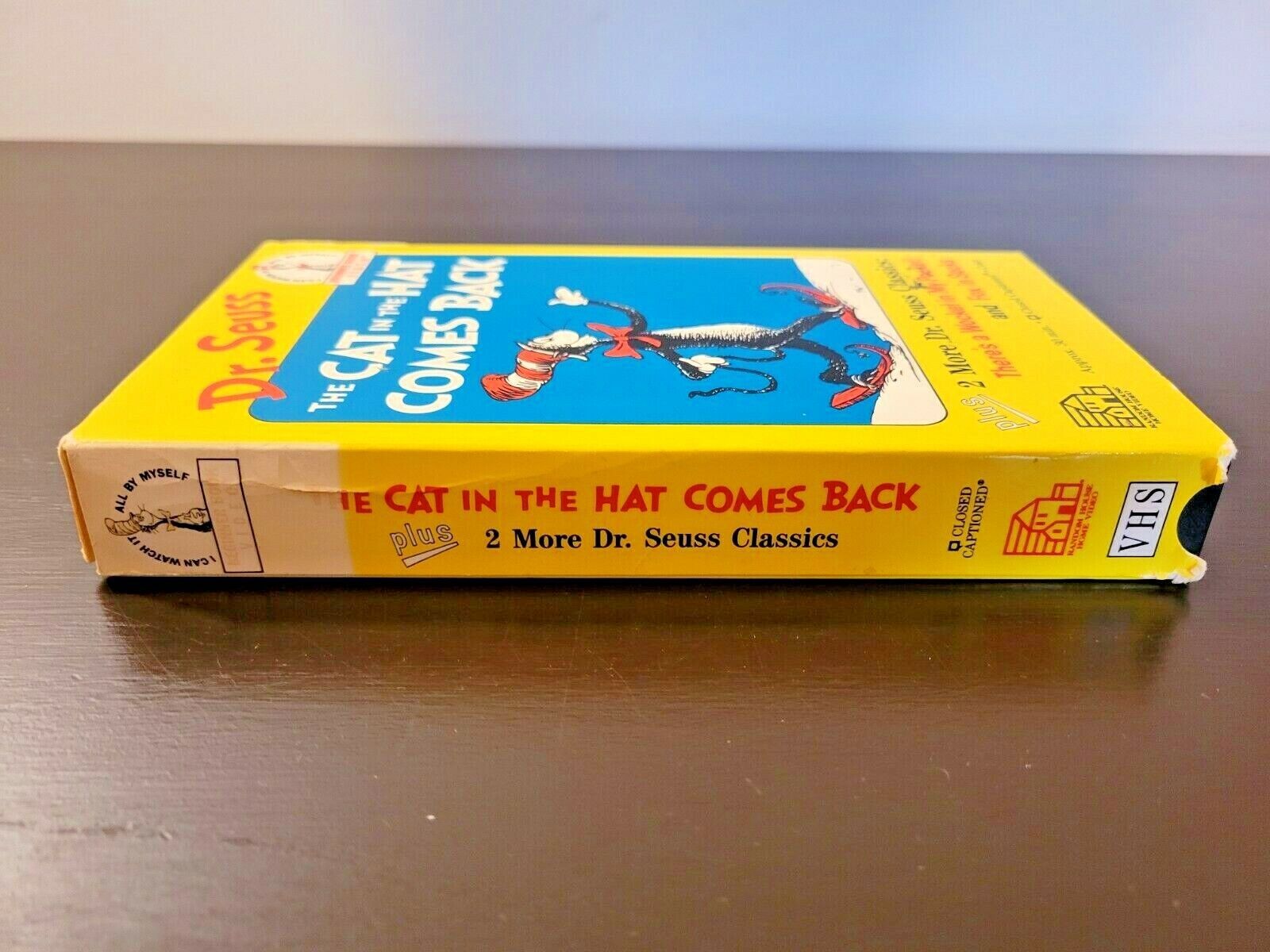Dr. Seuss The Cat In The Hat Comes Back Random House VHS - VHS Tapes
