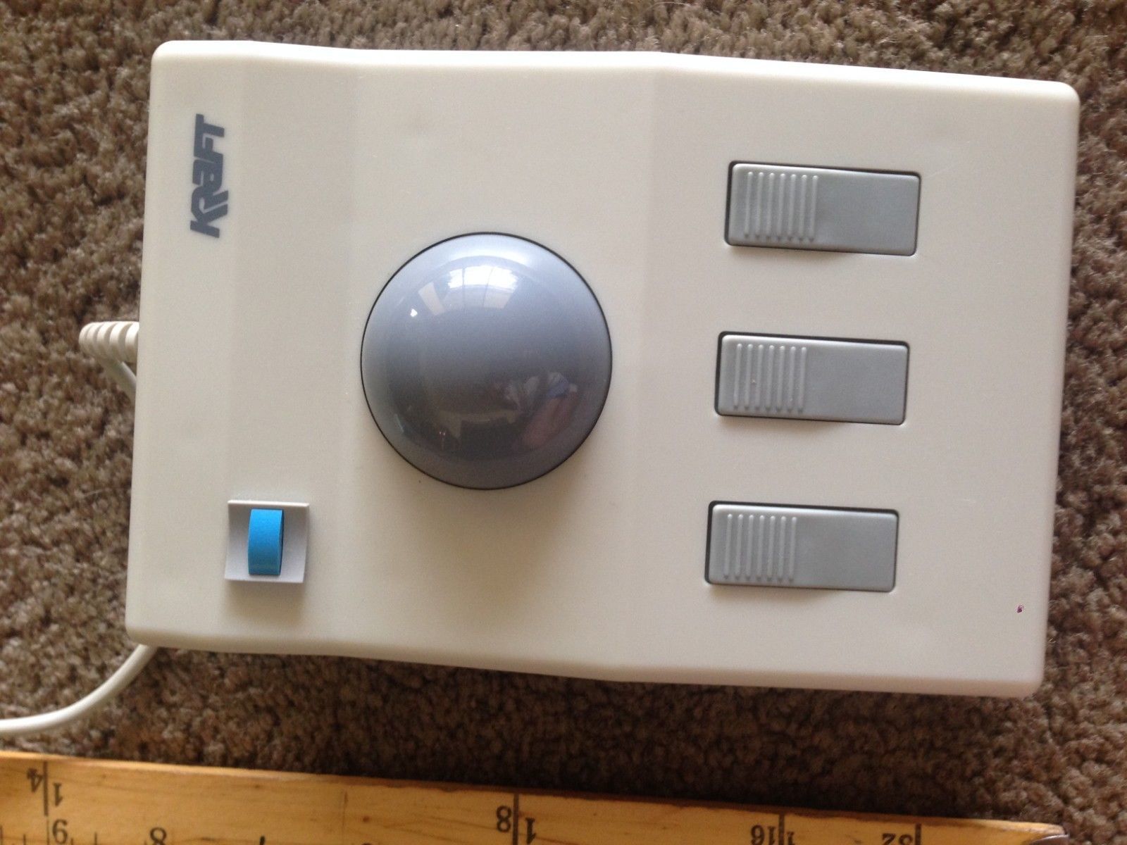 Kraft Systems Computer Trackball Serial Mouse BKL-820126 - Vintage ...