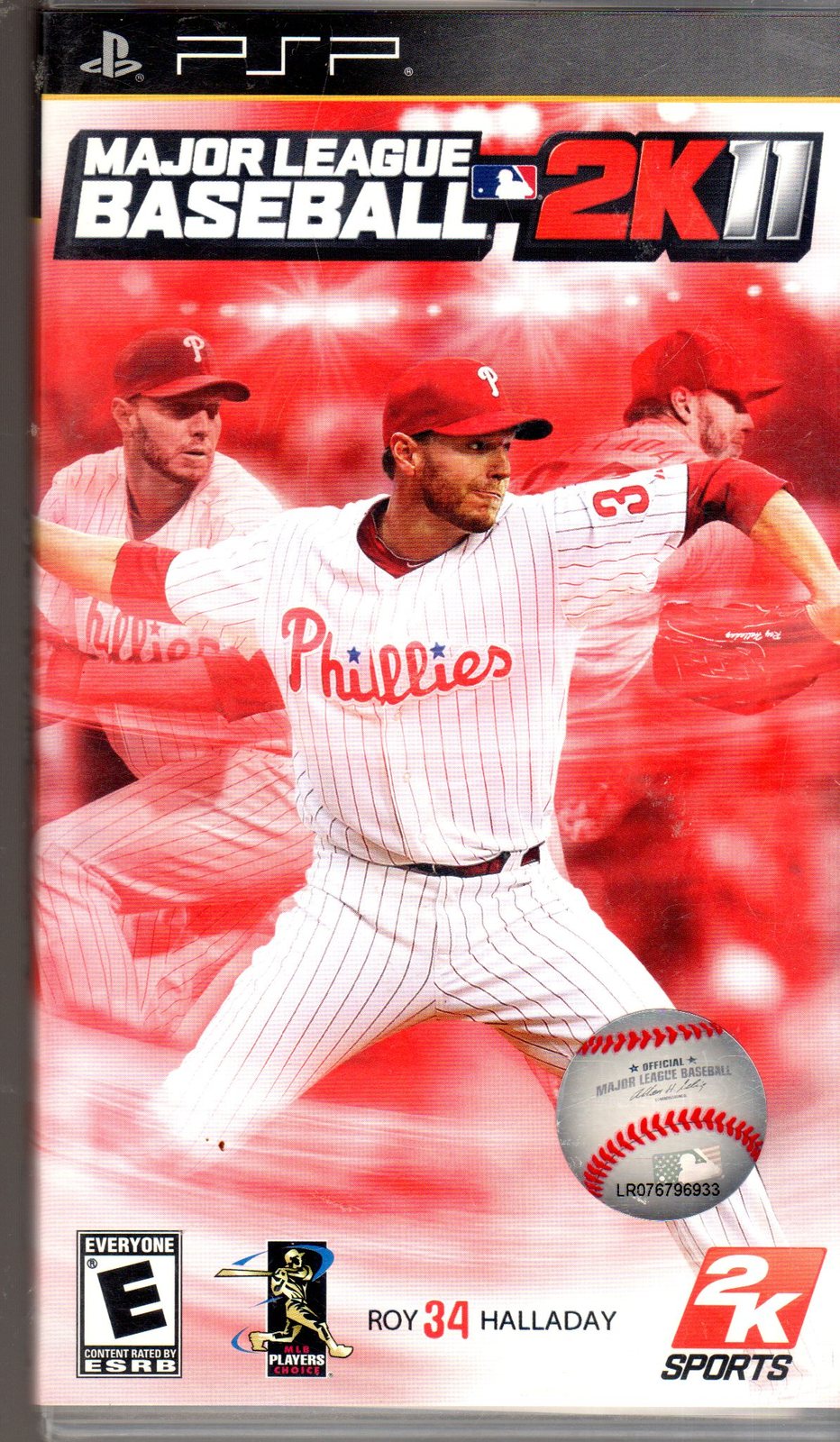 Major League Baseball 2K11 - PlayStation Portable Sony PSP - UMD