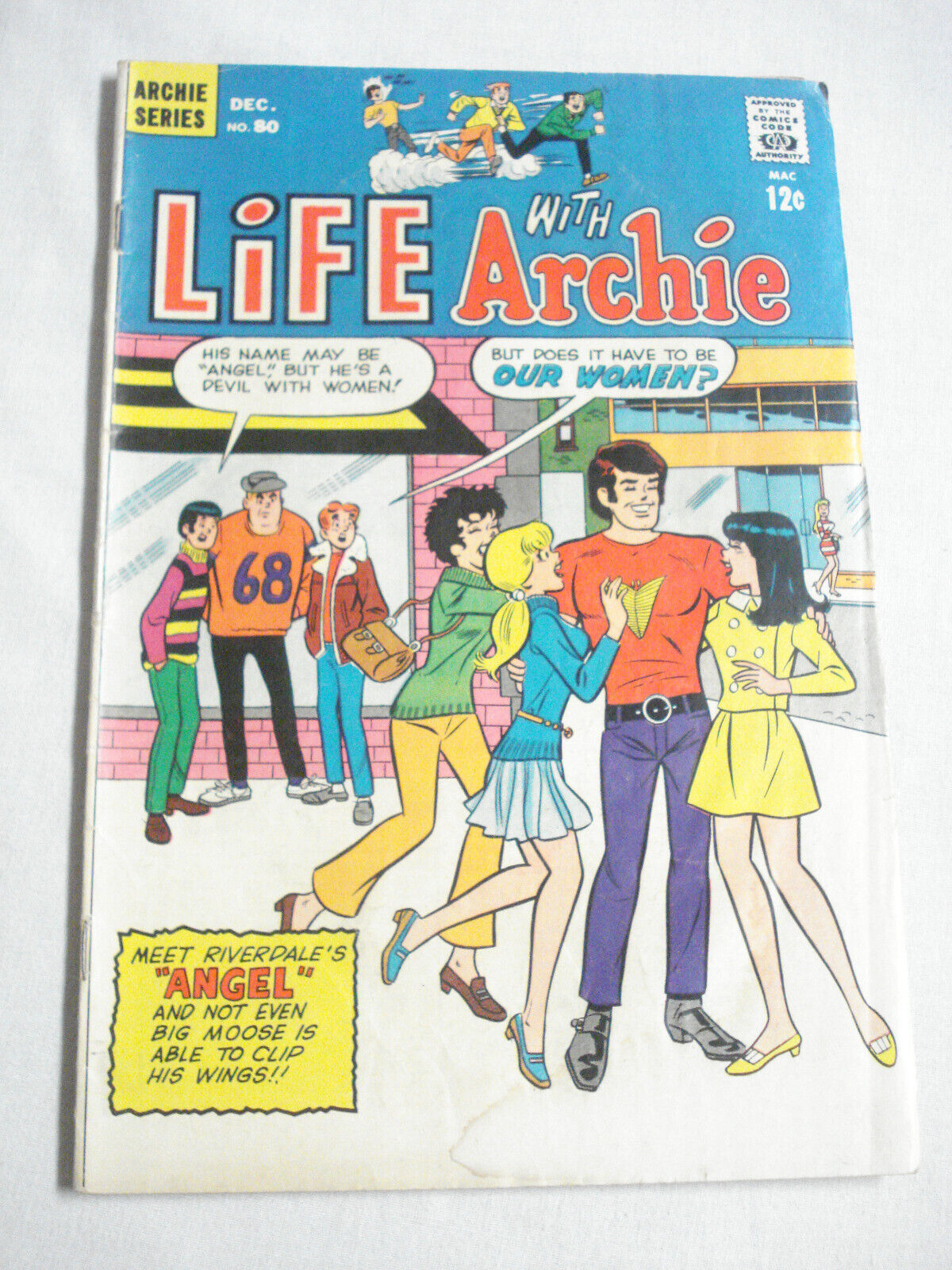 Life With Archie #80 1968 Archie Comics Good- Betty & Veronica in Mini ...