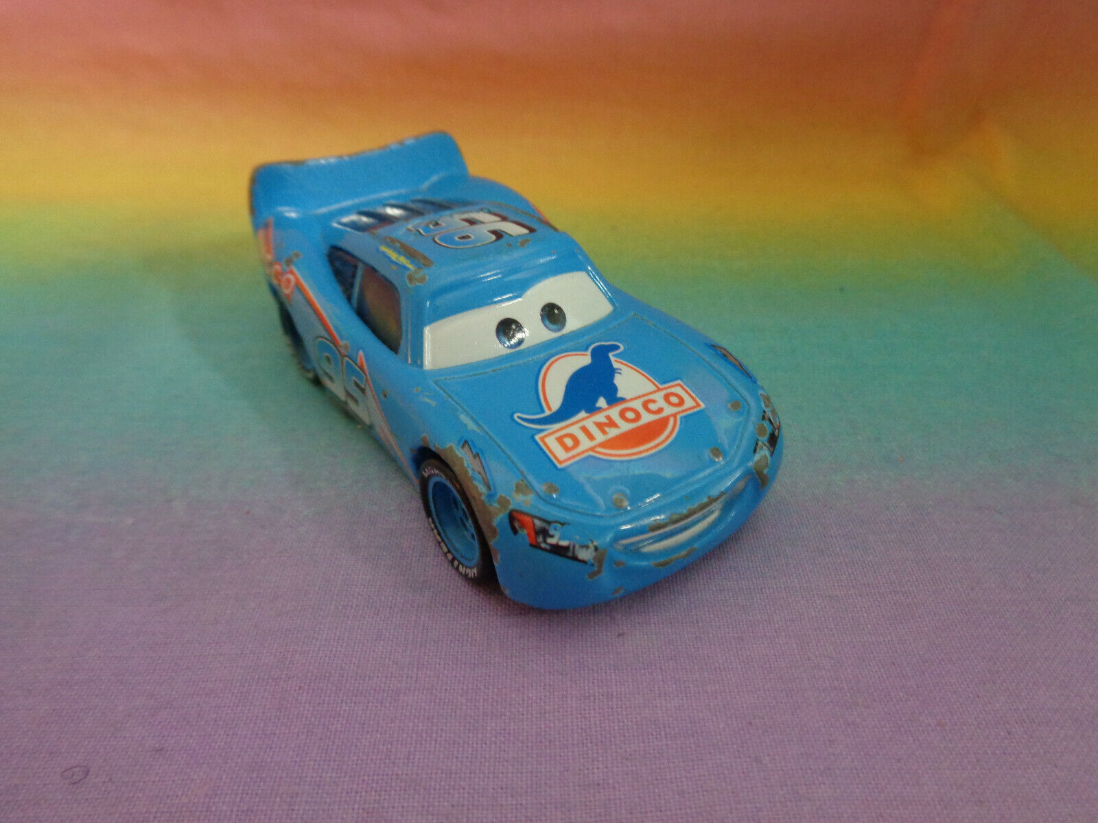 Disney Pixar Cars Dinoco Lightning McQueen Diecast - as is - chipped ...