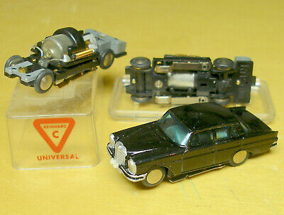 1960s Rasant W German Black Mercedes 250 SE HO Slot Car - 1970-Now