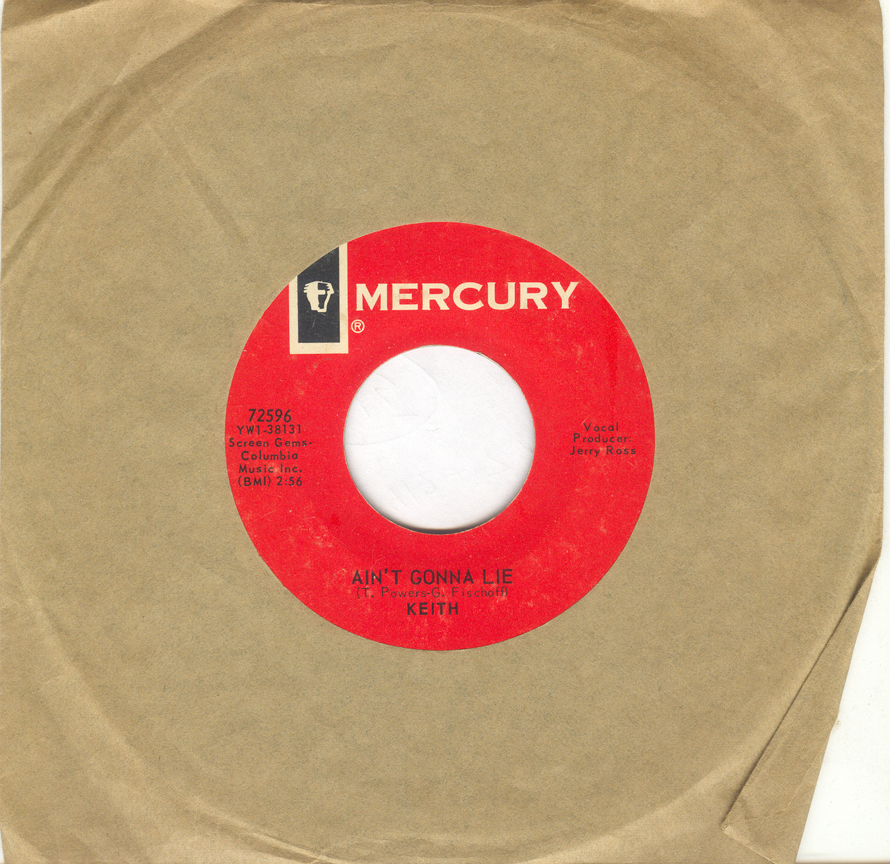KEITH 45 rpm Ain't Gonna Lie - Vinyl Records KEITH 45 rpm Ain't Gonna Lie - Vinyl Records