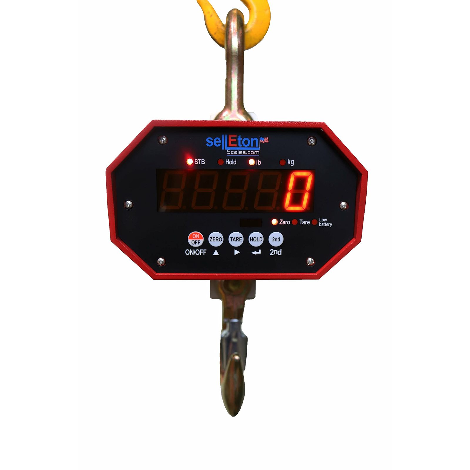SellEton SL-925 LED Heavy Duty Industrial Crane Scale, Hanging Scale ...