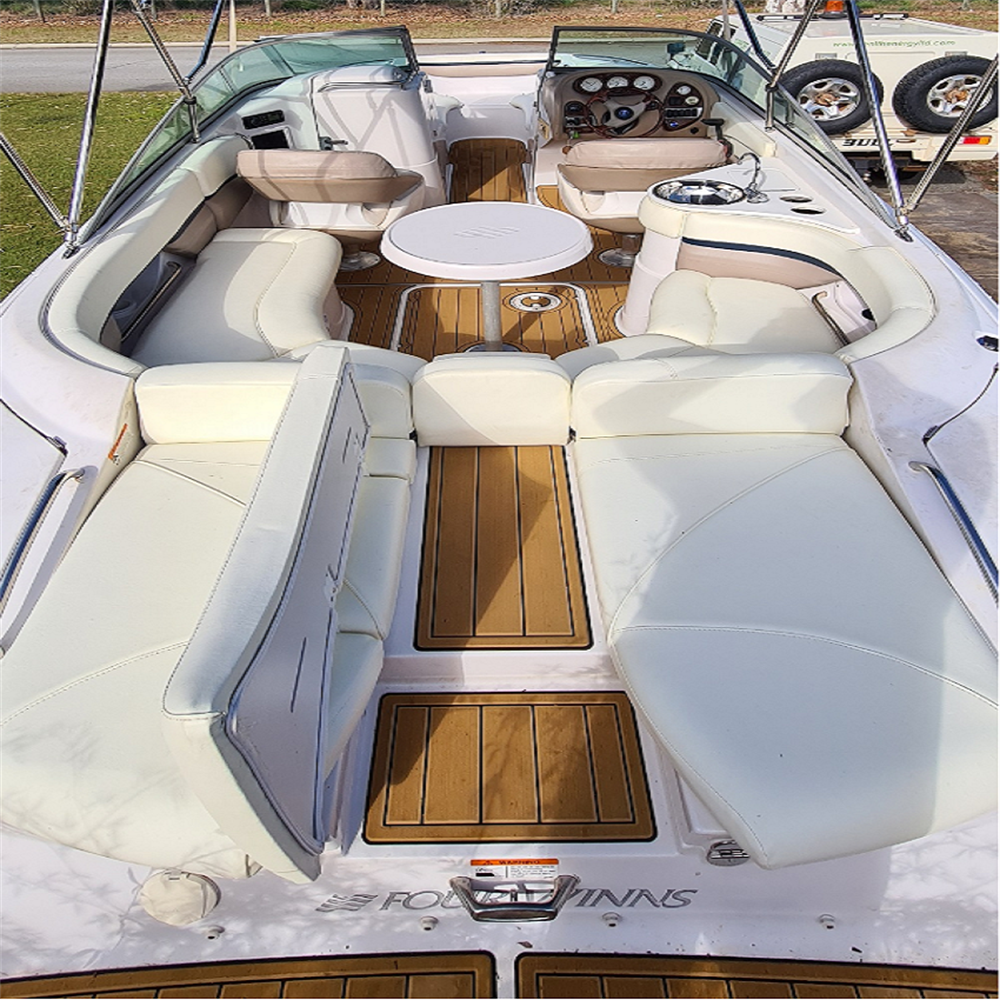 2015 Four Winns 210 Swim Platform Cockpit Pad Boat EVA Foam Teak Deck ...