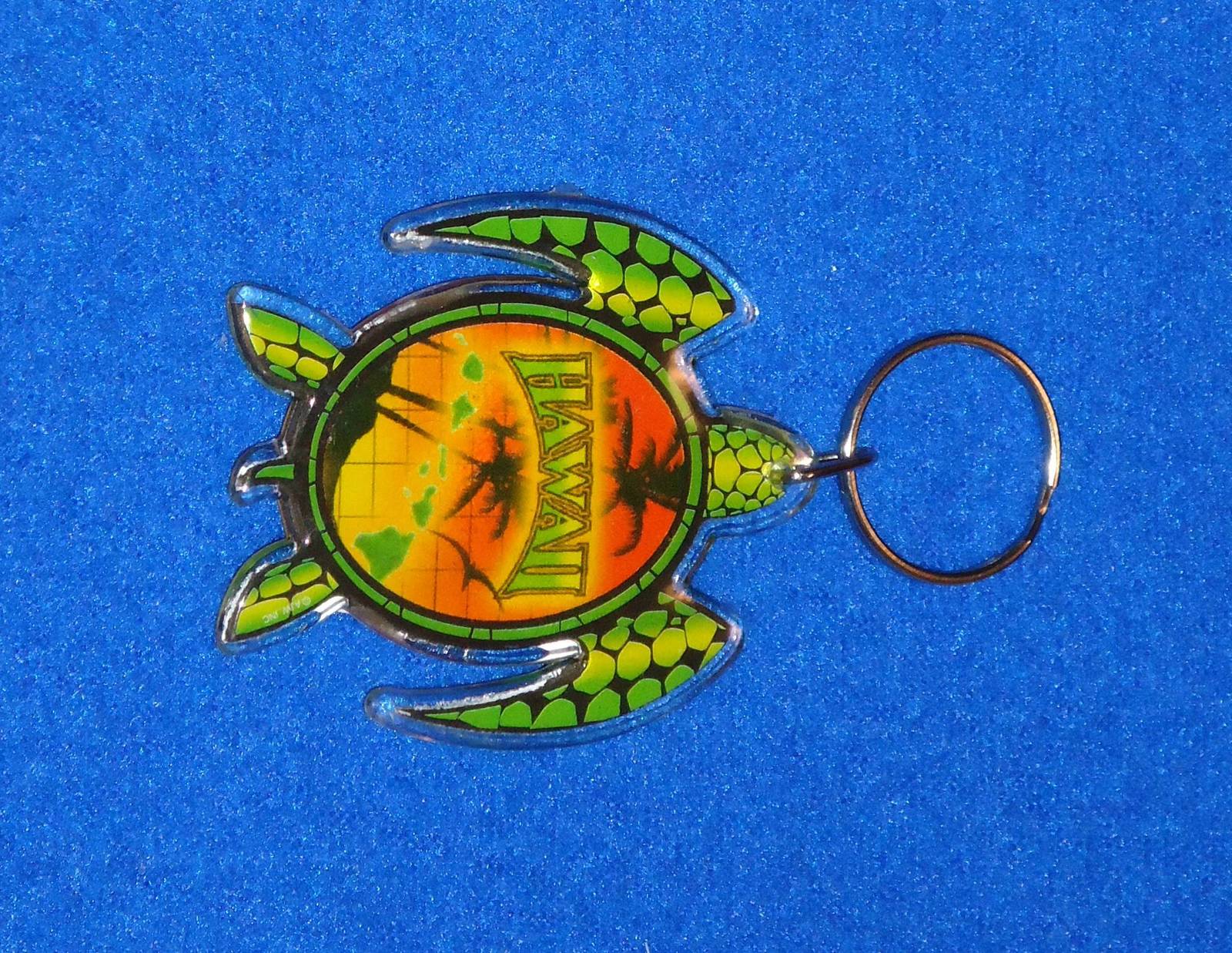 BRAND NEW AWESOME HAWAII KEYCHAIN PALM TREES SUNSET BEACH SAILBOAT ...