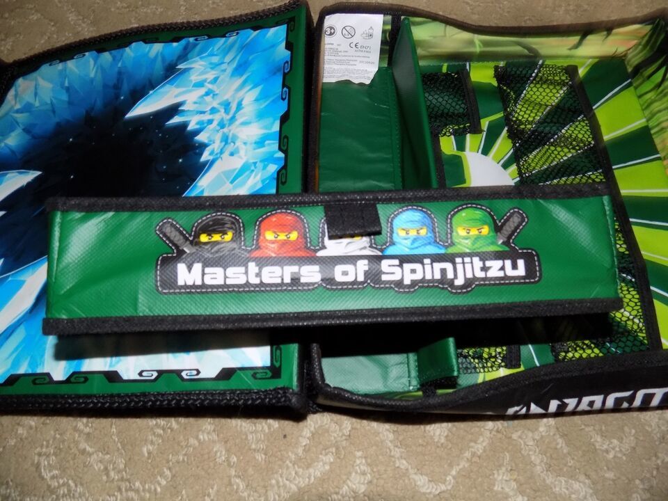 Lego Ninjago Battle Arena Cases Masters Of The Spinjitzu Case EUC ...