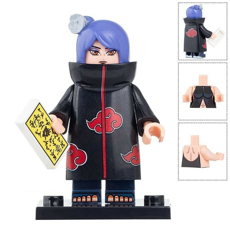 Konan Akatsuki - Naruto Series Minifigures Block Toys - Building Toy ...
