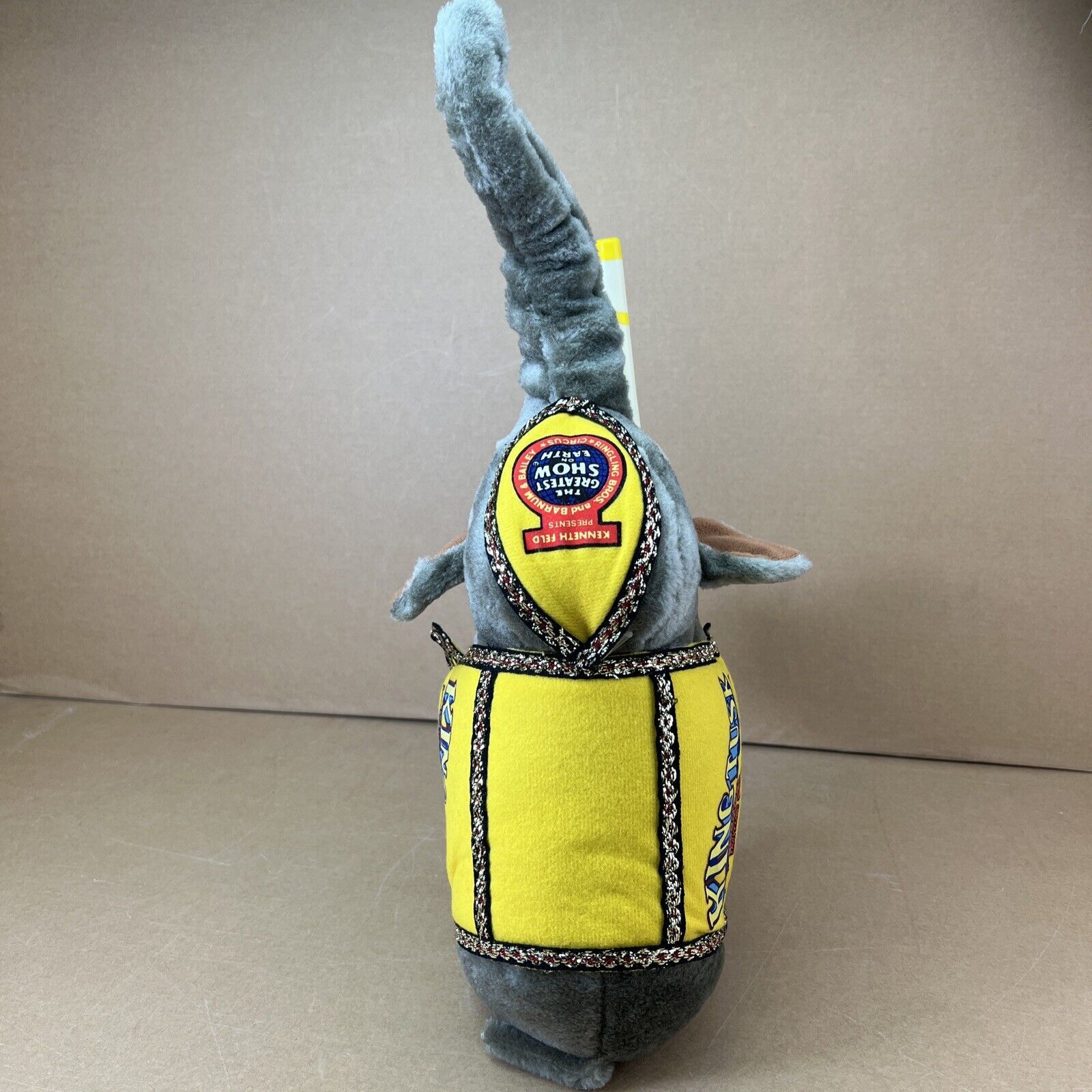 King Tusk Vintage 1987 Ringling Bros Barnum Bailey Circus Stuffed ...