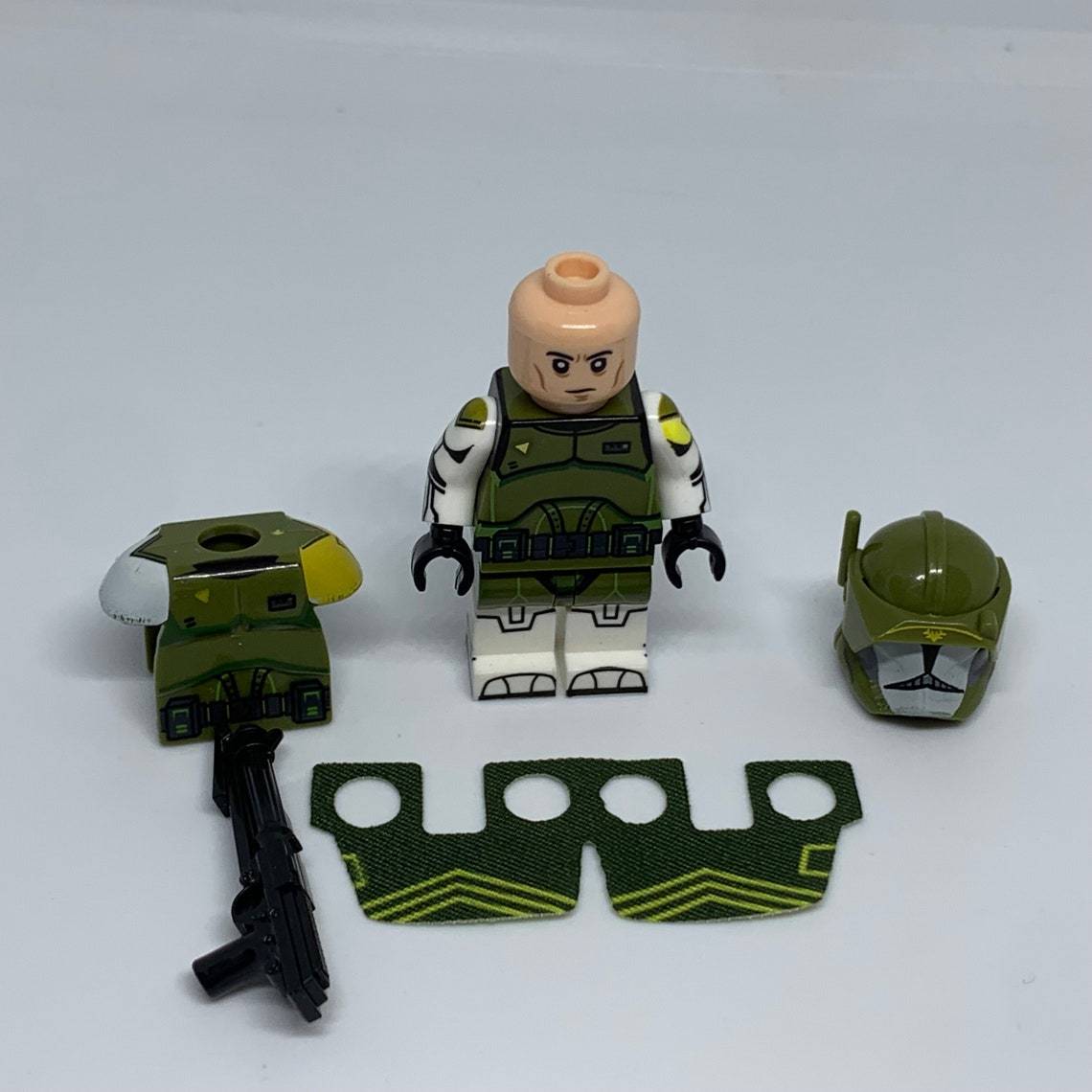 11pcs Star Wars Doom's unit ARC troopers Minifigures Set Weapons and ...