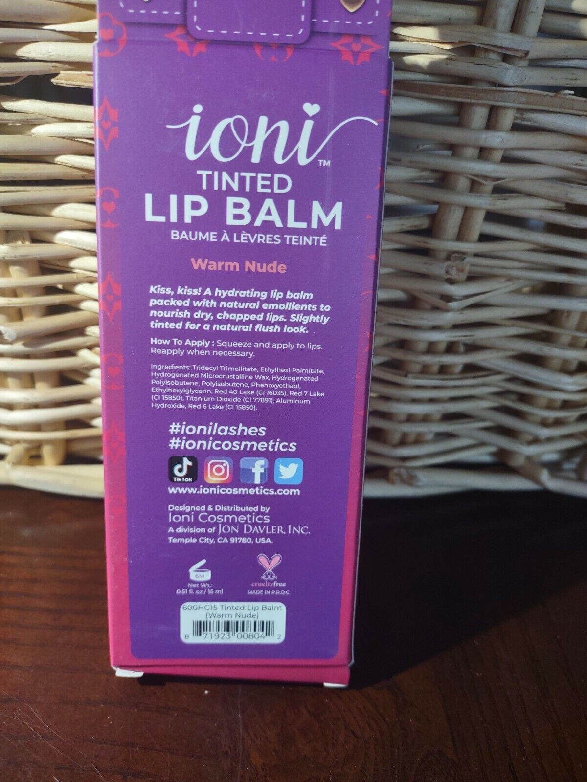 Toni Tinted Lip Balm In Warm Nude Brand New Ships N 24 Hrs Lip Balm And Treatments