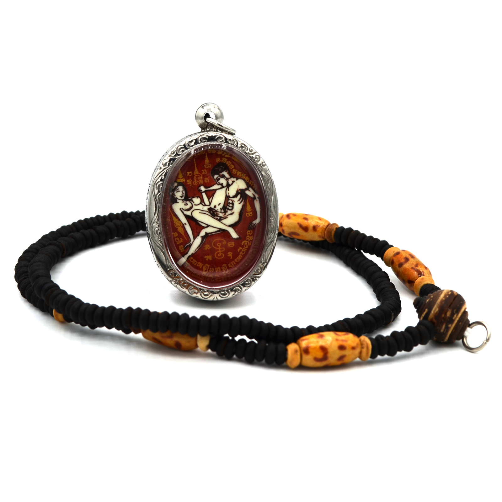 Thai Magic Locket Inn Koo Amulet Man in Love Women Mahasanaeh by Archan ...