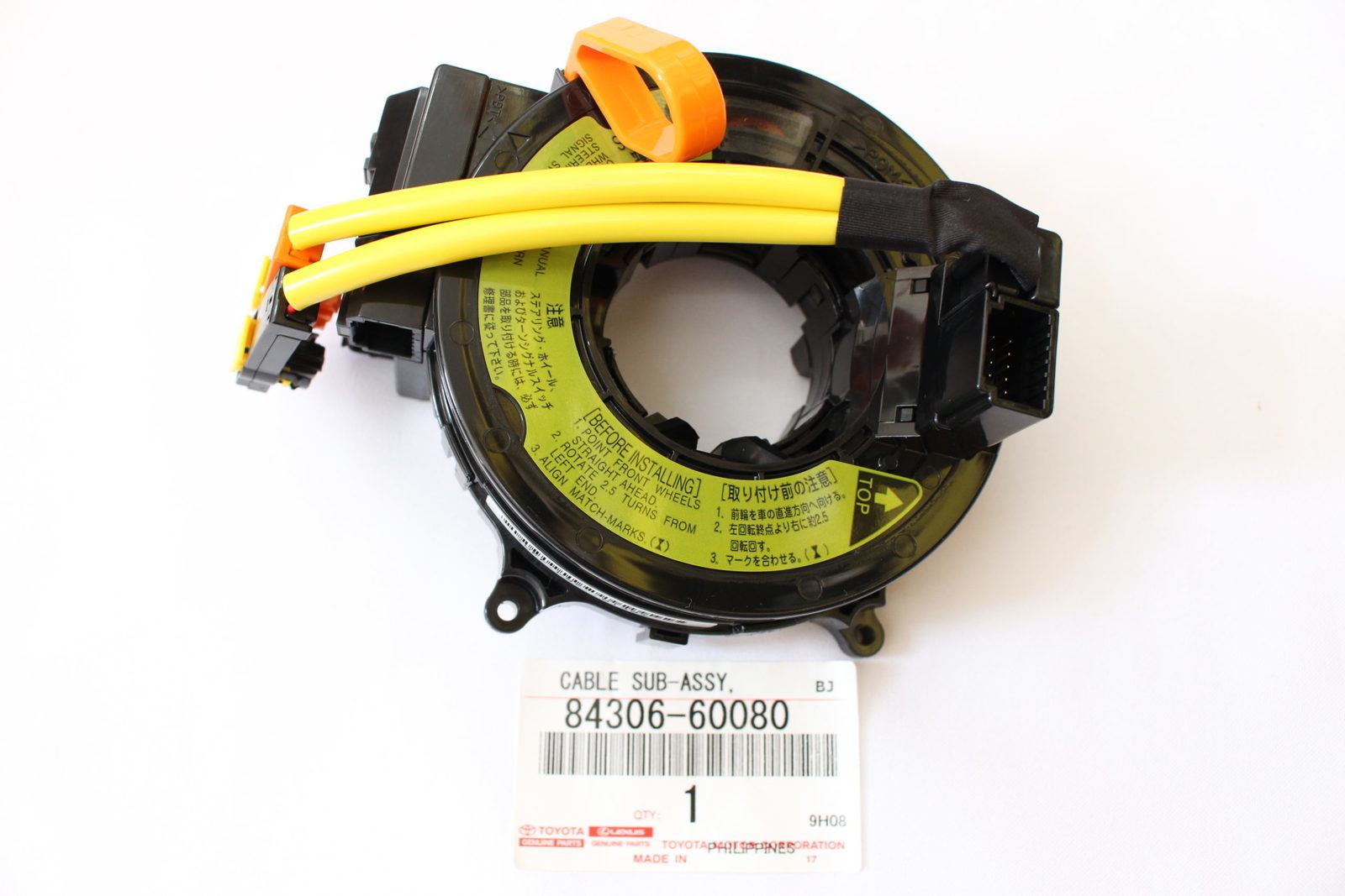 Toyota Land Cruiser FJ Cruiser 4RUNNER Spiral Cable Clock Spring 84306 ...