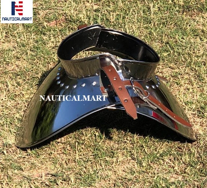 NauticalMart Knight Gorget - Medieval Neck Armor One Size Fit All ...