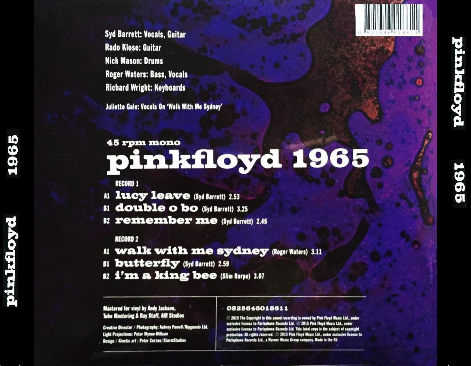 Pink Floyd 1965 CD of RSD Early Years Syd and similar items