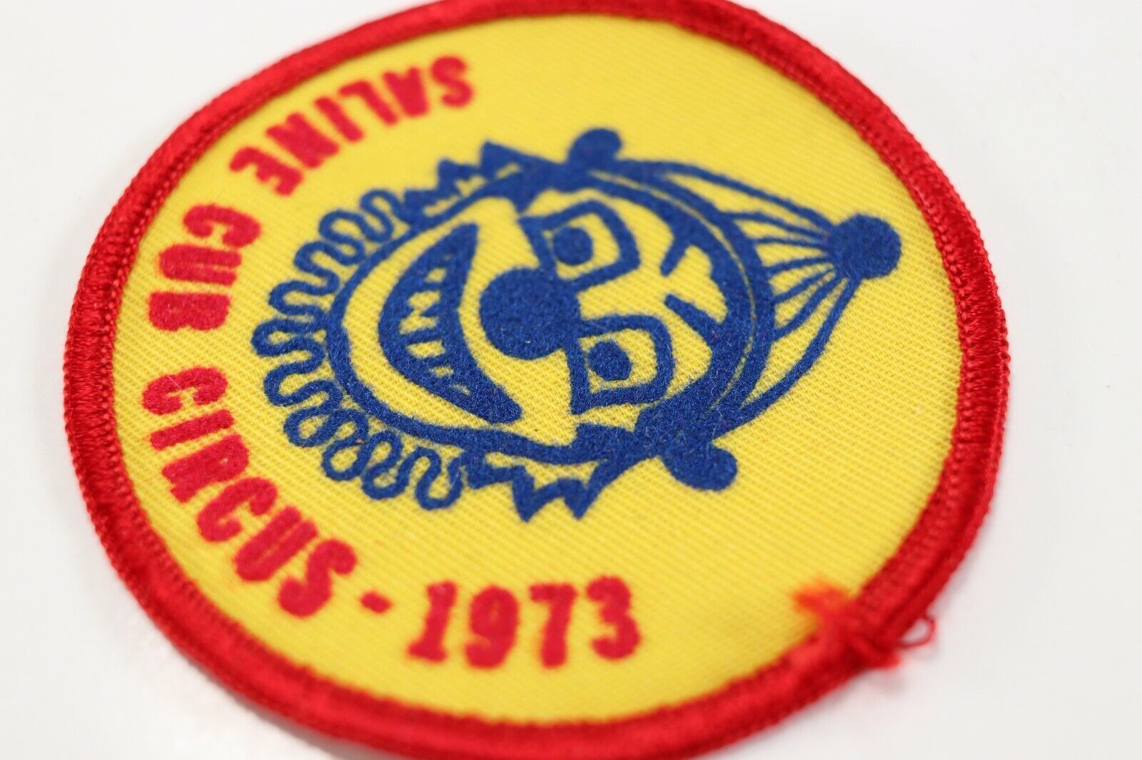 Vintage 1973 Saline Cub Circus Clown Yellow Boy Scouts America BSA Camp ...