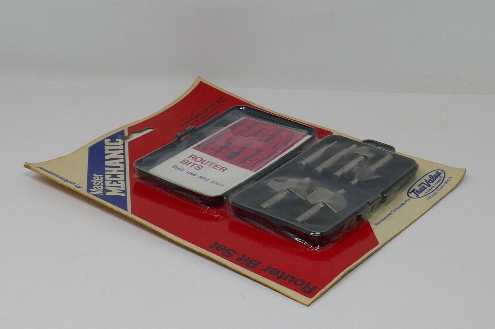 True Value Master Mechanic 6 Piece Router Bit Set NOS - Power Tool ...