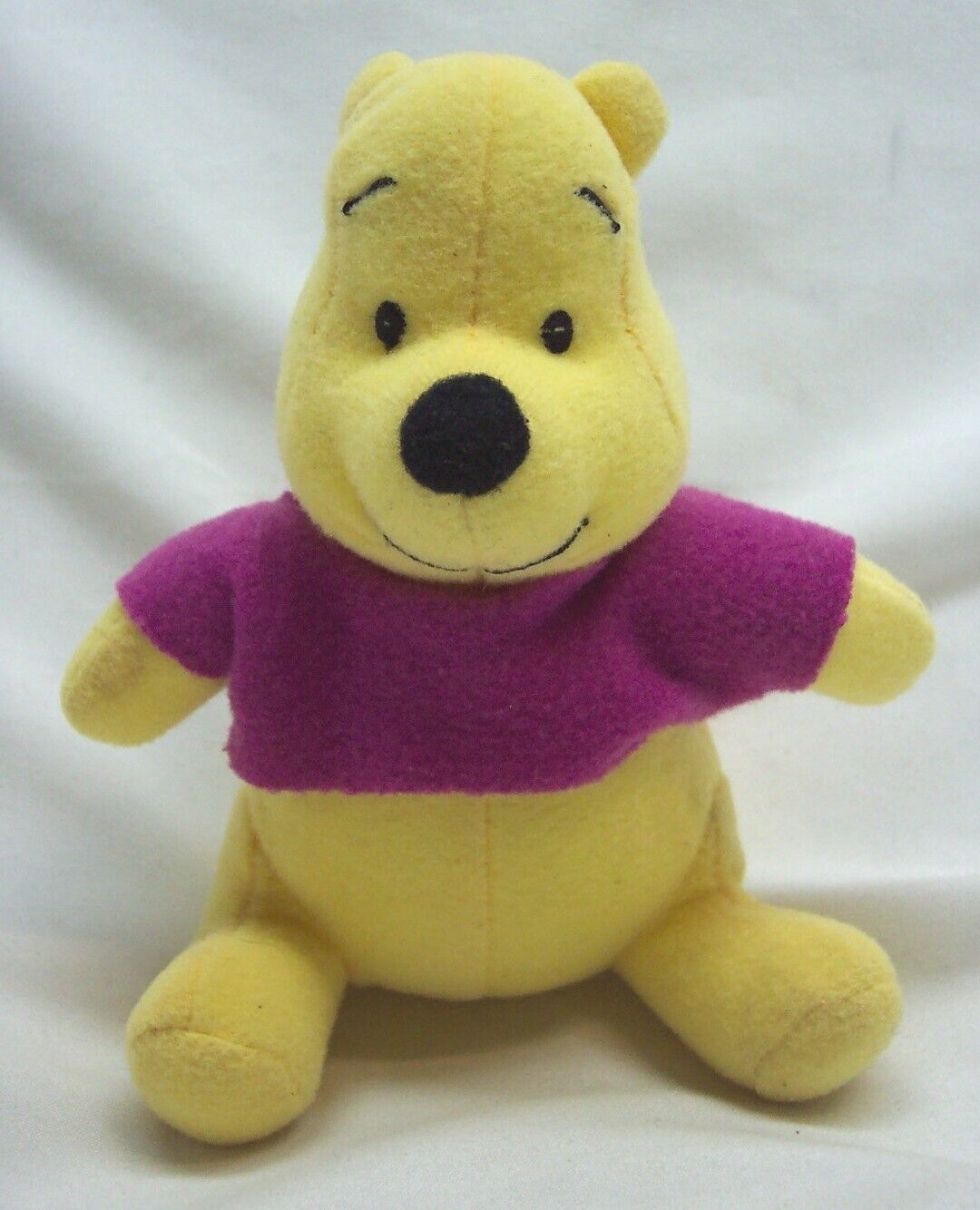 Walt Disney Baby Winnie the Pooh POOH BEAR RATTLE 4" Plush STUFFED ...