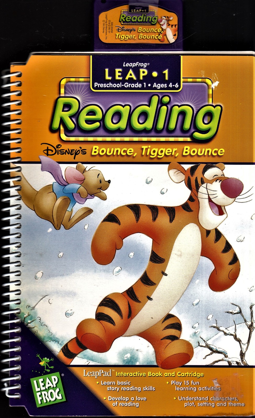 LeapFrog Leap 1 - Reading "Disney's Bounce, Tigger, Bounce" - Game ...