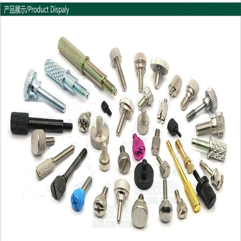 1000pc M5-30 Knurled Thumb Screw With Waisted Shank Manual Adjustment Screws Vis - Fasteners ...