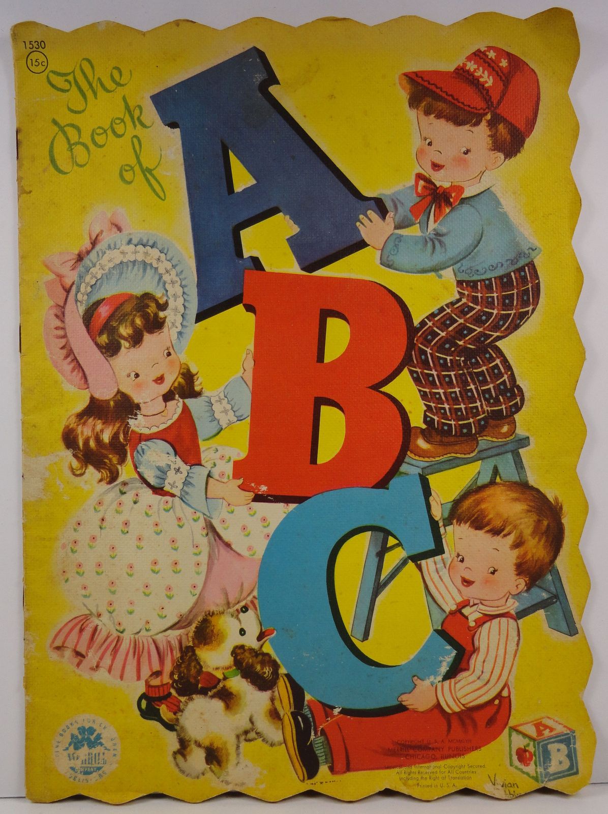 The Book of ABC Vivian Robbins Merrill Book No. 1530 - Antiquarian ...