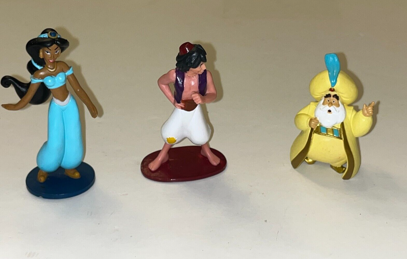 Mattel Disney Aladdin Playset Action Figures Lot - Action Figures