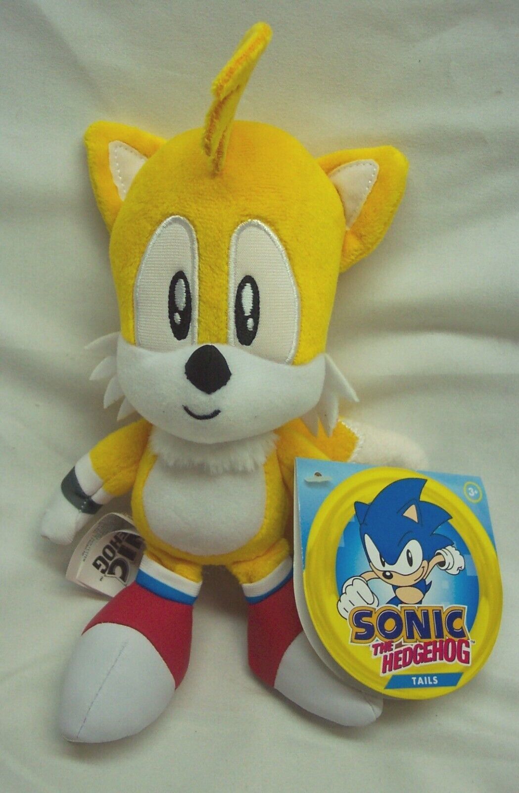 NICE SOFT SONIC THE HEDGEHOG TAILS SEGA 8" Plush Stuffed Animal Toy NEW ...