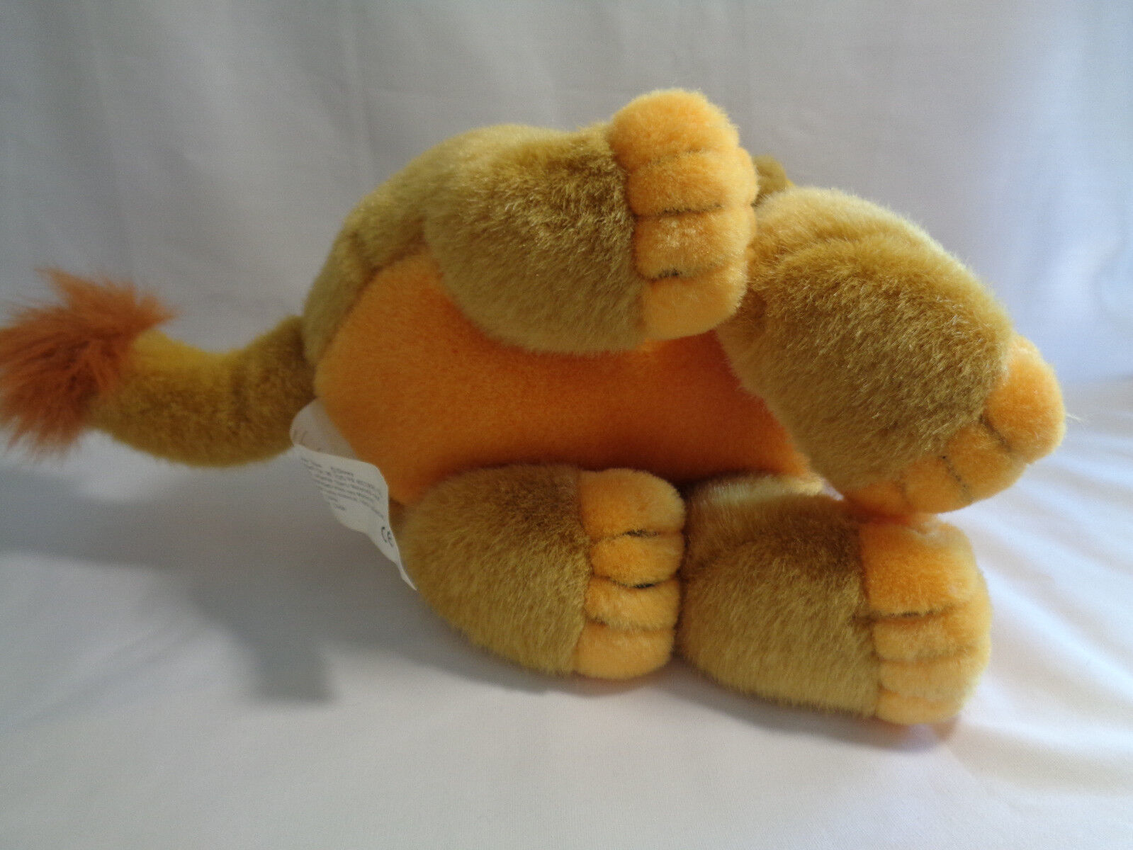 Disney Store Lion King Soft Simba Cub Plush Toy 8" Long - Disney