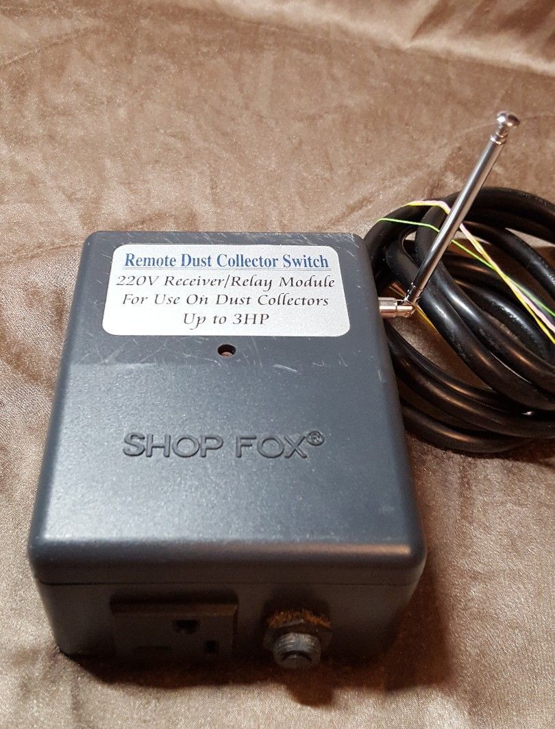 Wireless Remote Dust Collector 220 volts up to 3 HP - Woodworking Supplies