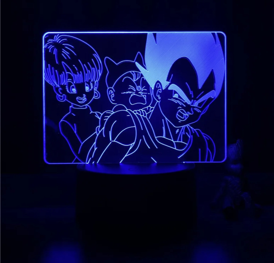 VEGETA X BULMA X TRUNKS LED LIGHT - Night Lights