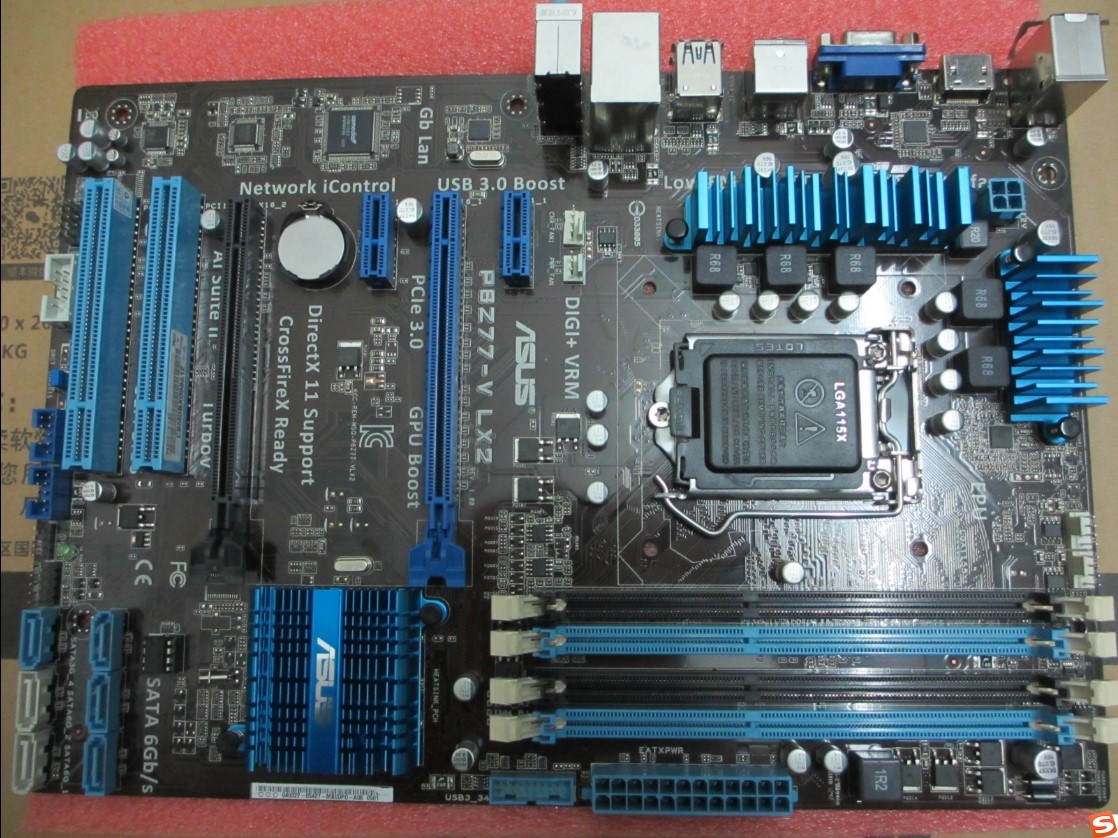 ASUS P8Z77-V LX2 Chipset Intel Z77 LGA1155 HDMI And VGA Motherboard - Motherboards