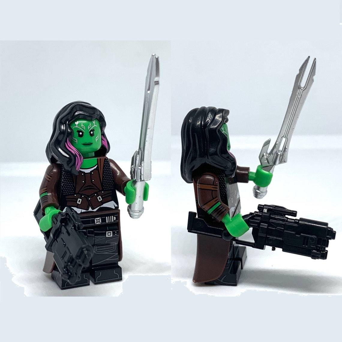 8pcs Guardians of the Galaxy Rocket Adam Warlock Groot Gamora ...