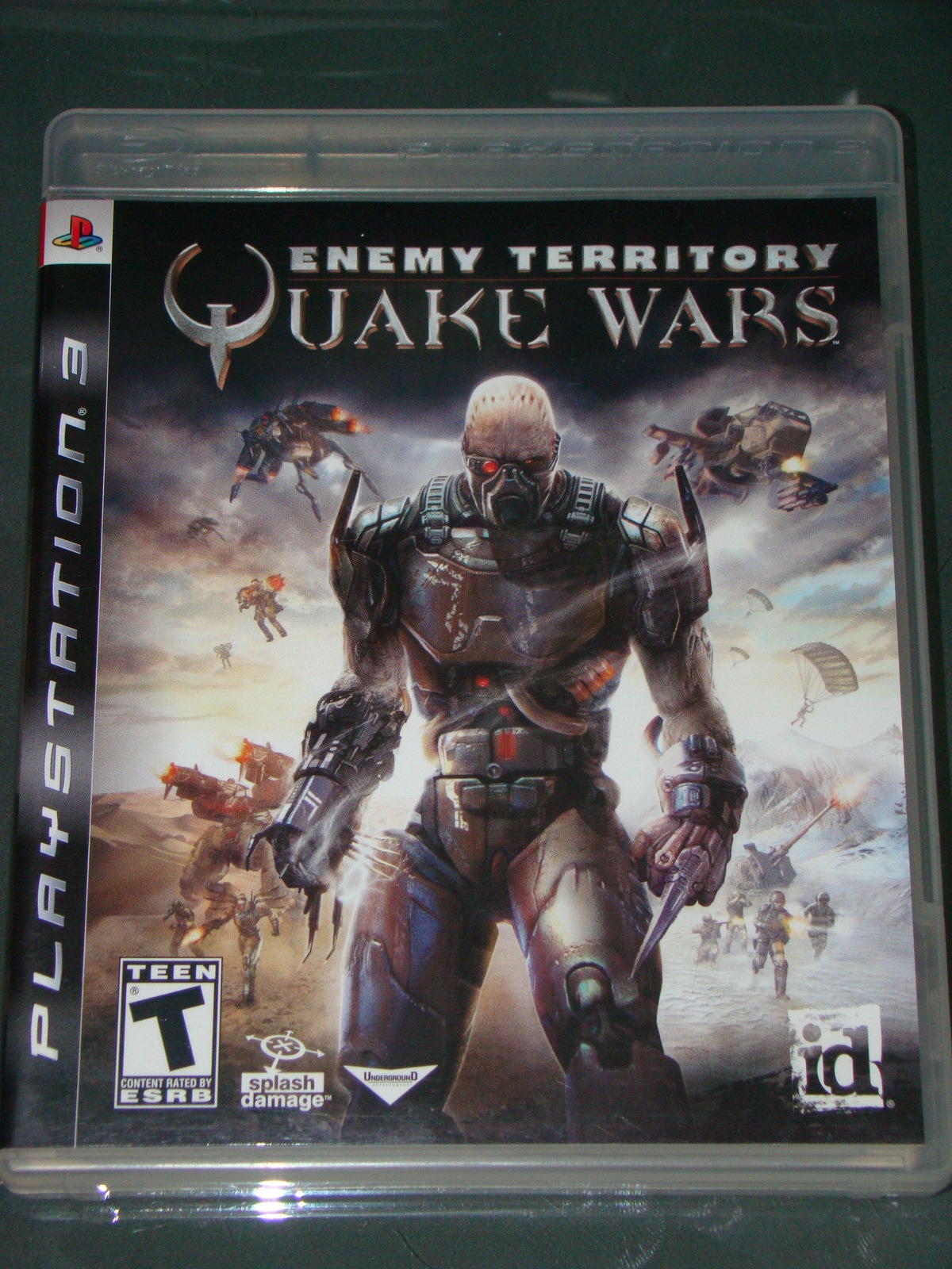 Playstation 3 - ENEMY TERRITORY - QUAKE WARS (Complete with Manual ...