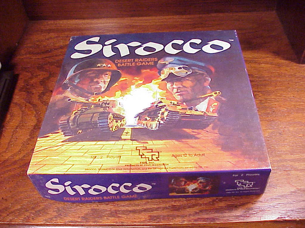 Sirocco Desert Raiders Battle Game, no. 1023, from TSR, missing 2 ...