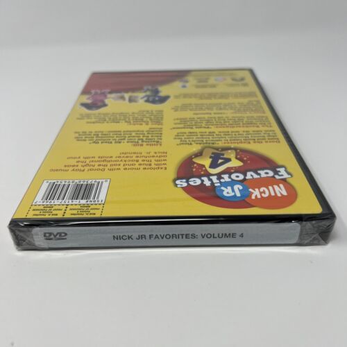 Nick Jr Favorites Volume 4 Dvd Dora Backyardigans Blues Clues Lazytown