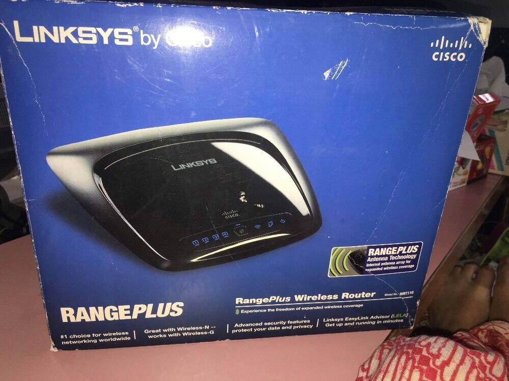 NEW LINKSYS by CISCO Wireless G Broadband Router model # WRT110 ...