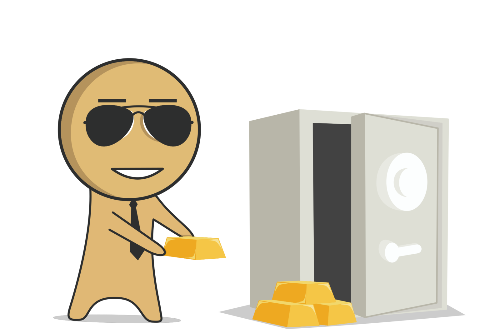 Successful clipart, Finance clipart, Money, Bank, characters clipart ...