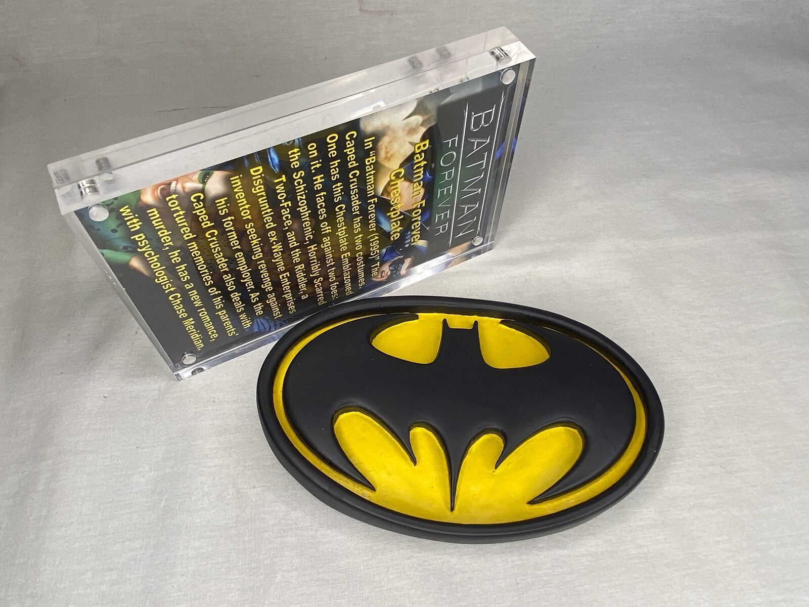 Batman Forever Chestplate, Solid Resin, and similar items