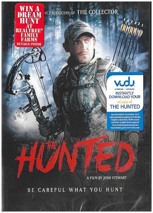 DVD - The Hunted (2013) *Josh Stewart / Nikki DeLoach / Found Footage ...
