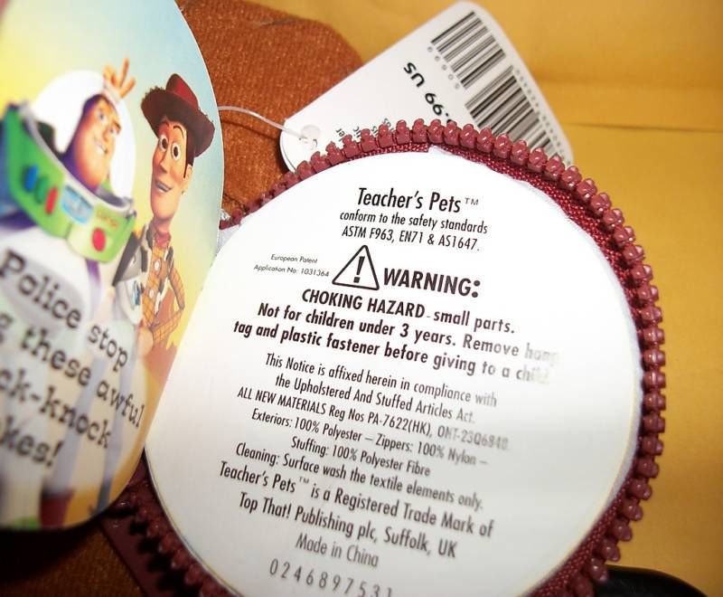 Disney Toy Story Teacher Pet Woody Plush and 50 similar items