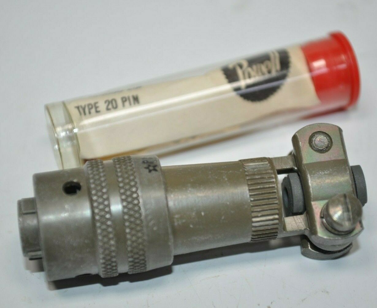 NOS Bendix Mil-Spec Circular 3 POS Connector PT06CE-8-3P(SR) - Other ...