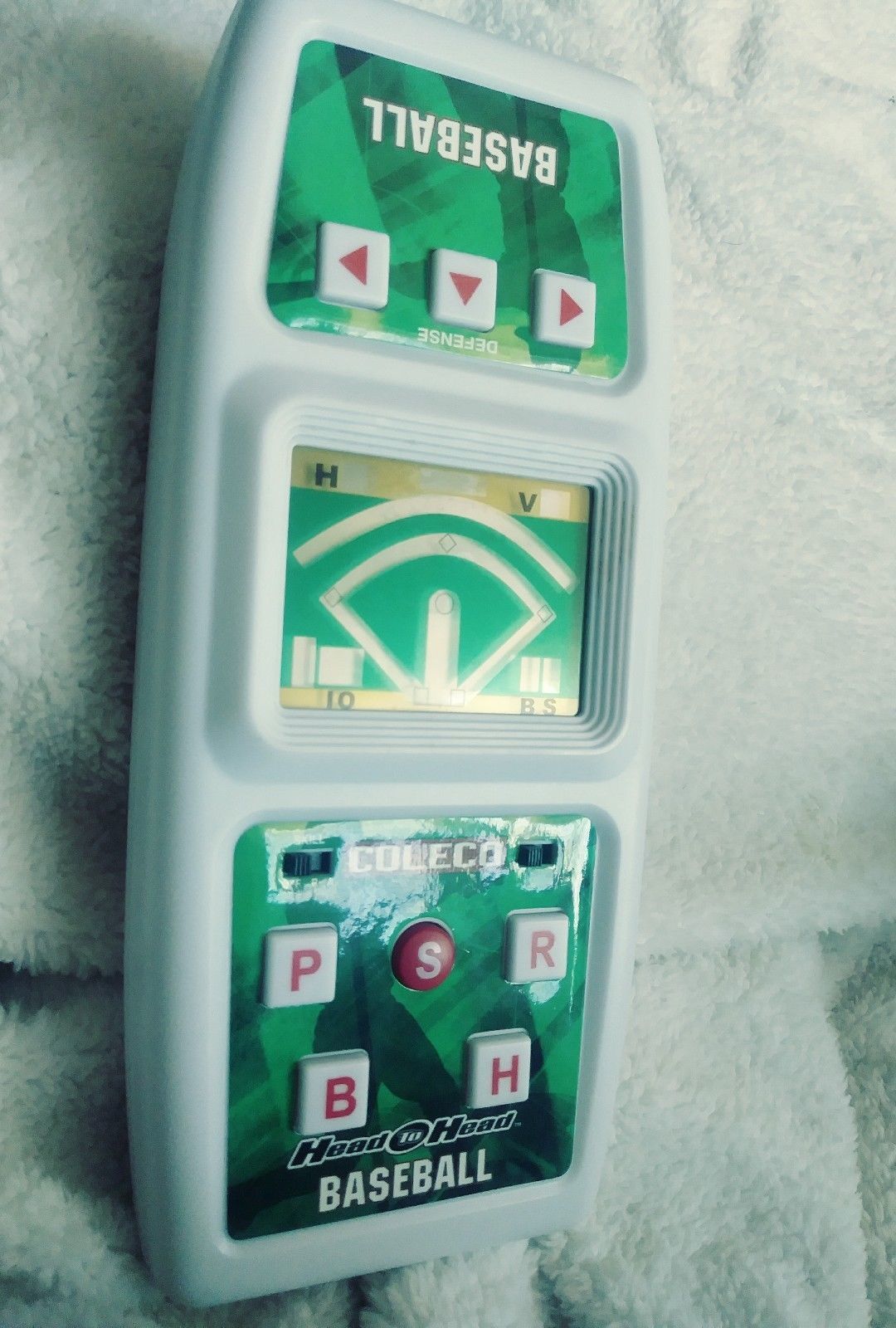 Coleco Electronic Baseball Game System Travel car Games Entertainment ...