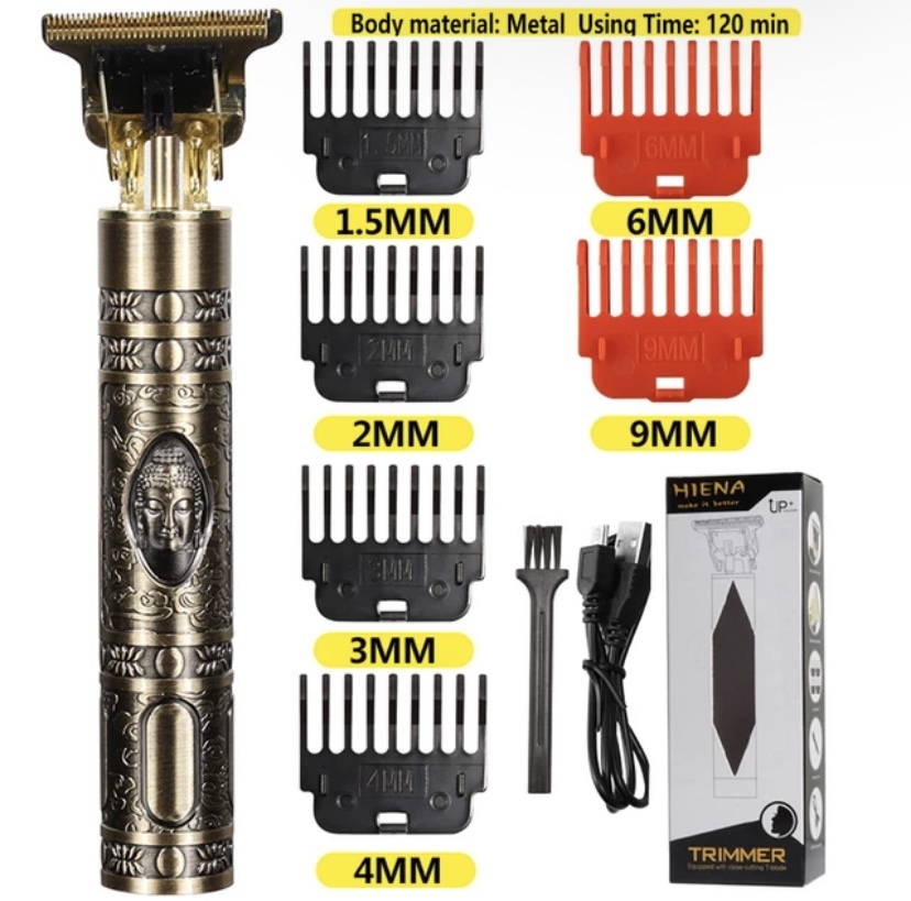 Electric Cordless Hair Cutting Machine Professional Hair Barber Trimmer ...