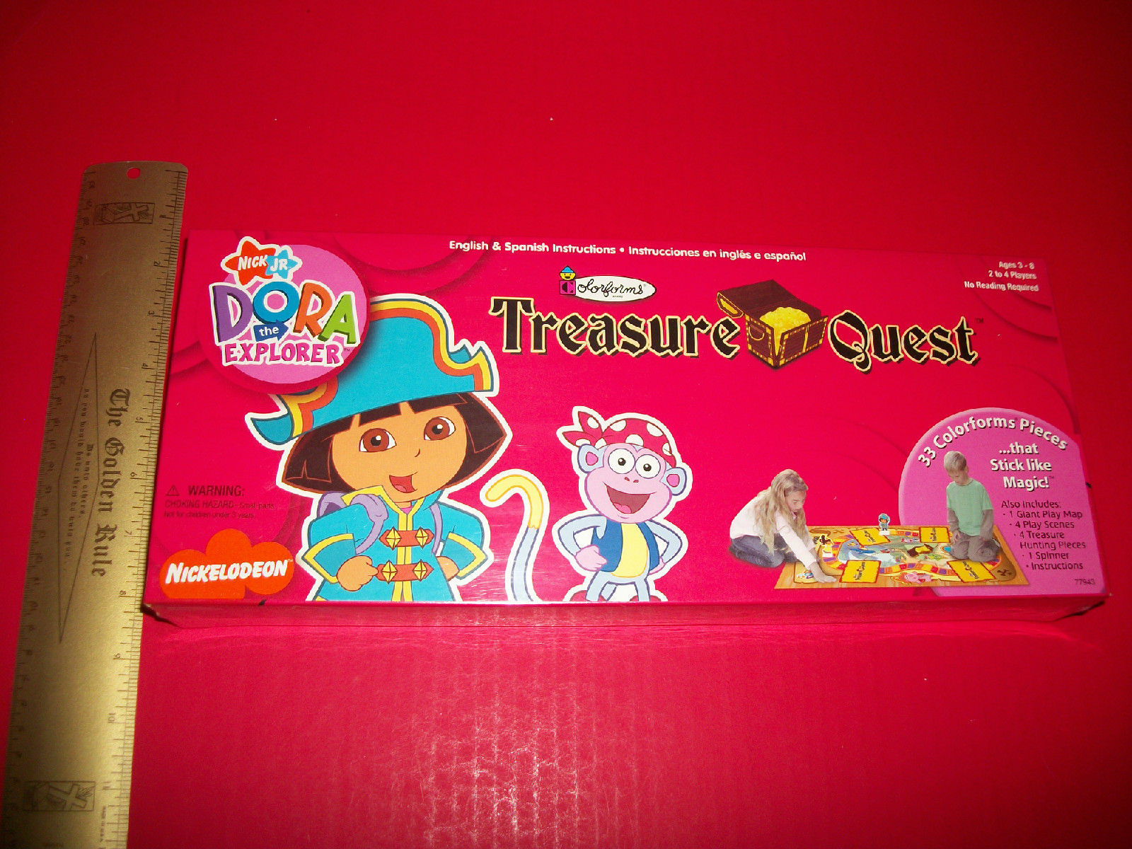 Dora The Explorer Game Set Nick Colorforms and 50 similar items
