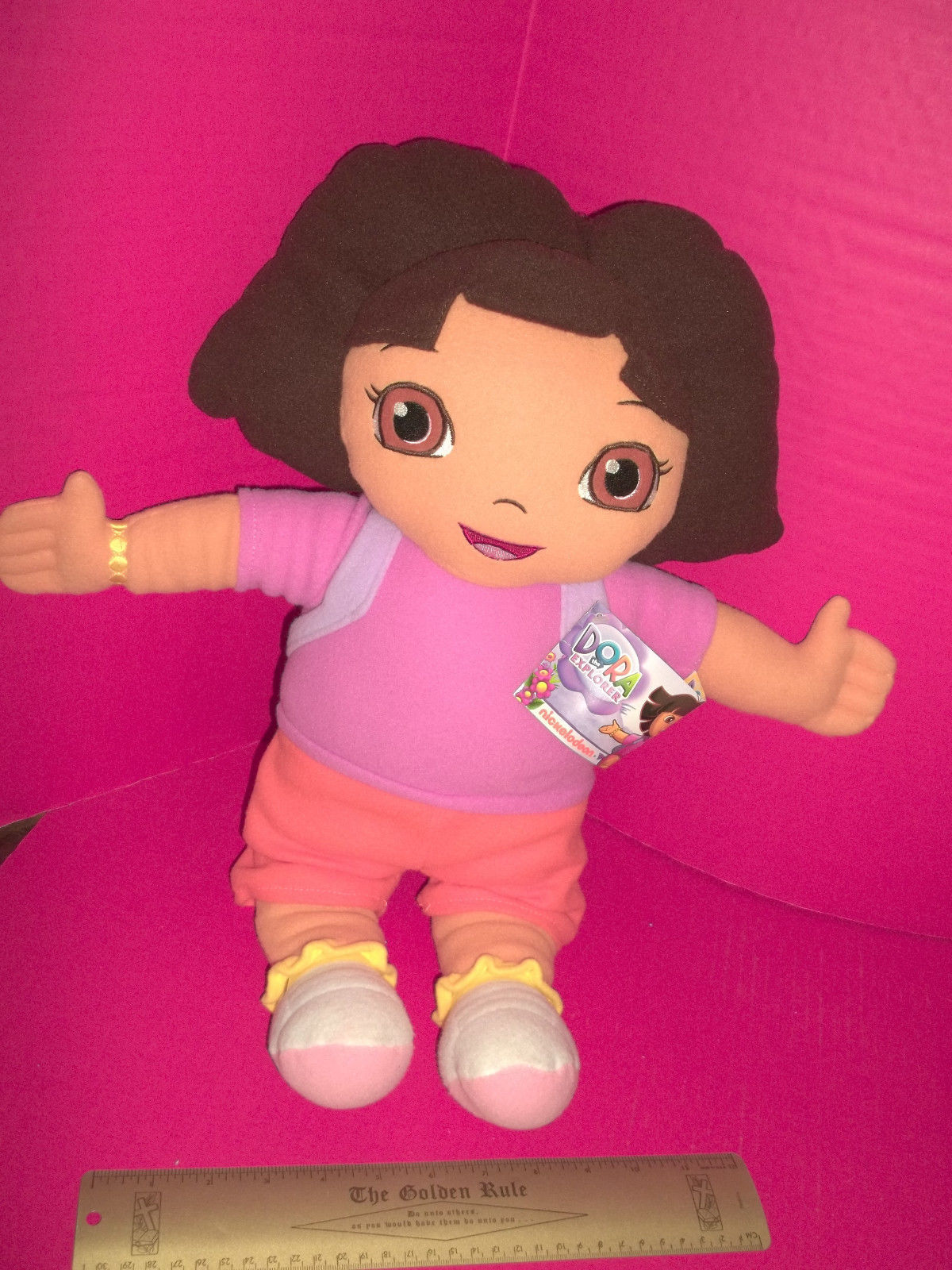 Dora The Explorer Cuddle Pillow Nick Nickelodeon Character Plush Toy ...
