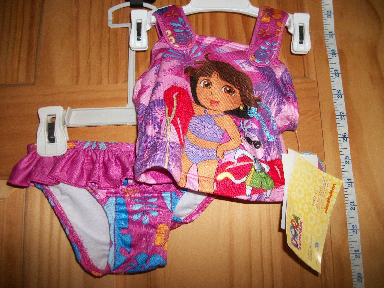 Dora The Explorer Baby Clothes 12M Infant Girl Swimsuit Swim Bikini ...