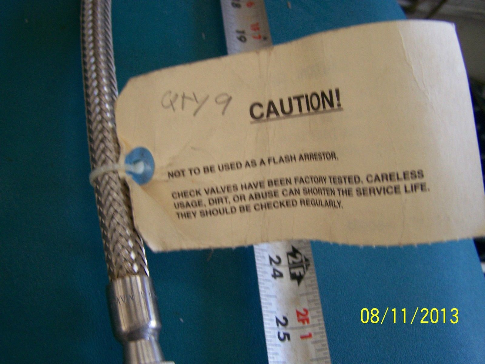 Western Innovator Specialty Gas Manifold Pigtails HPF–320CV–24 Carbon ...